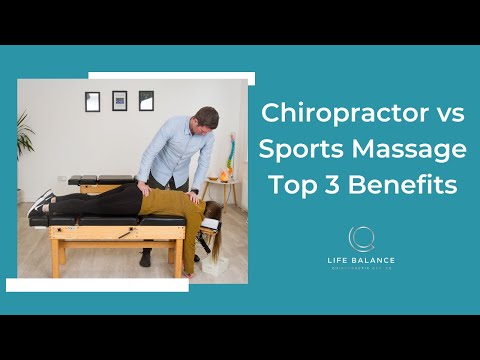 #chiropractor vs #sportsmassage massage Top 3 Benefits @LifeBalanceChiropractic