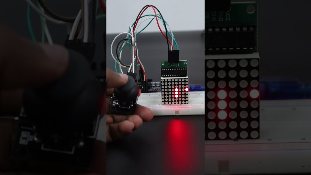 Classic Snake Game On 8x8 LED Matrix With Chat-GPT Generated Arduino Code | Coders Cafe