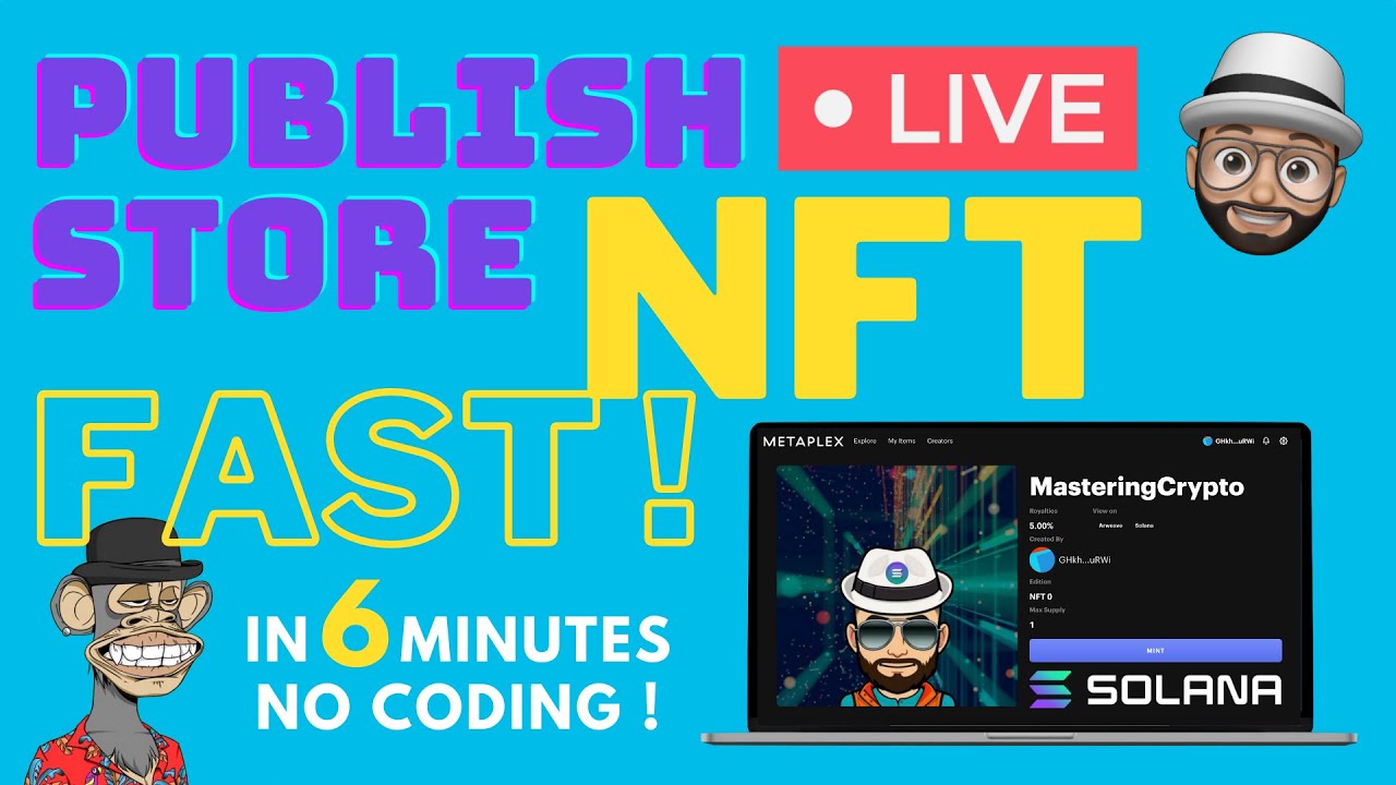 Deploy your Metaplex Solana NFT store to a real domain FAST! (no coding)