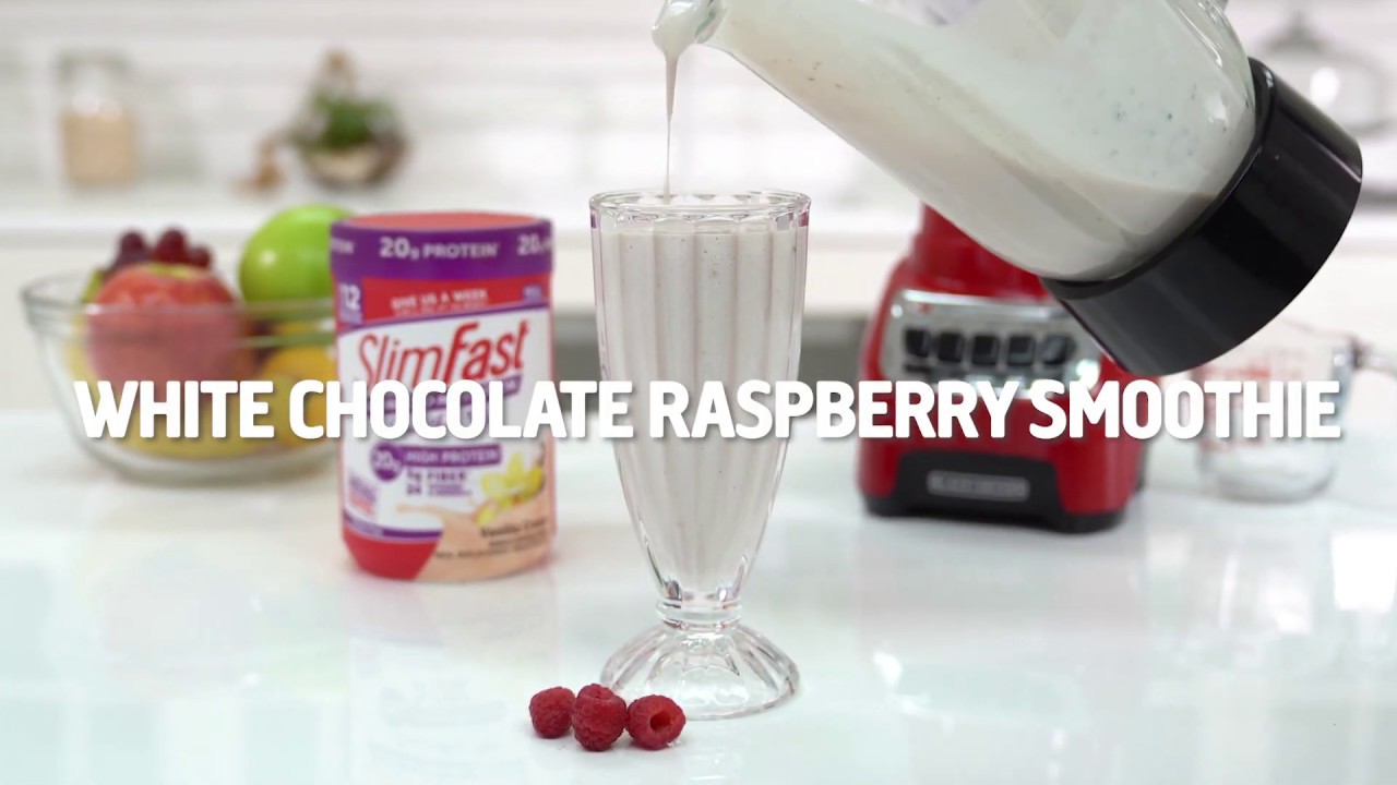 SlimFast White Chocolate Raspberry Smoothie