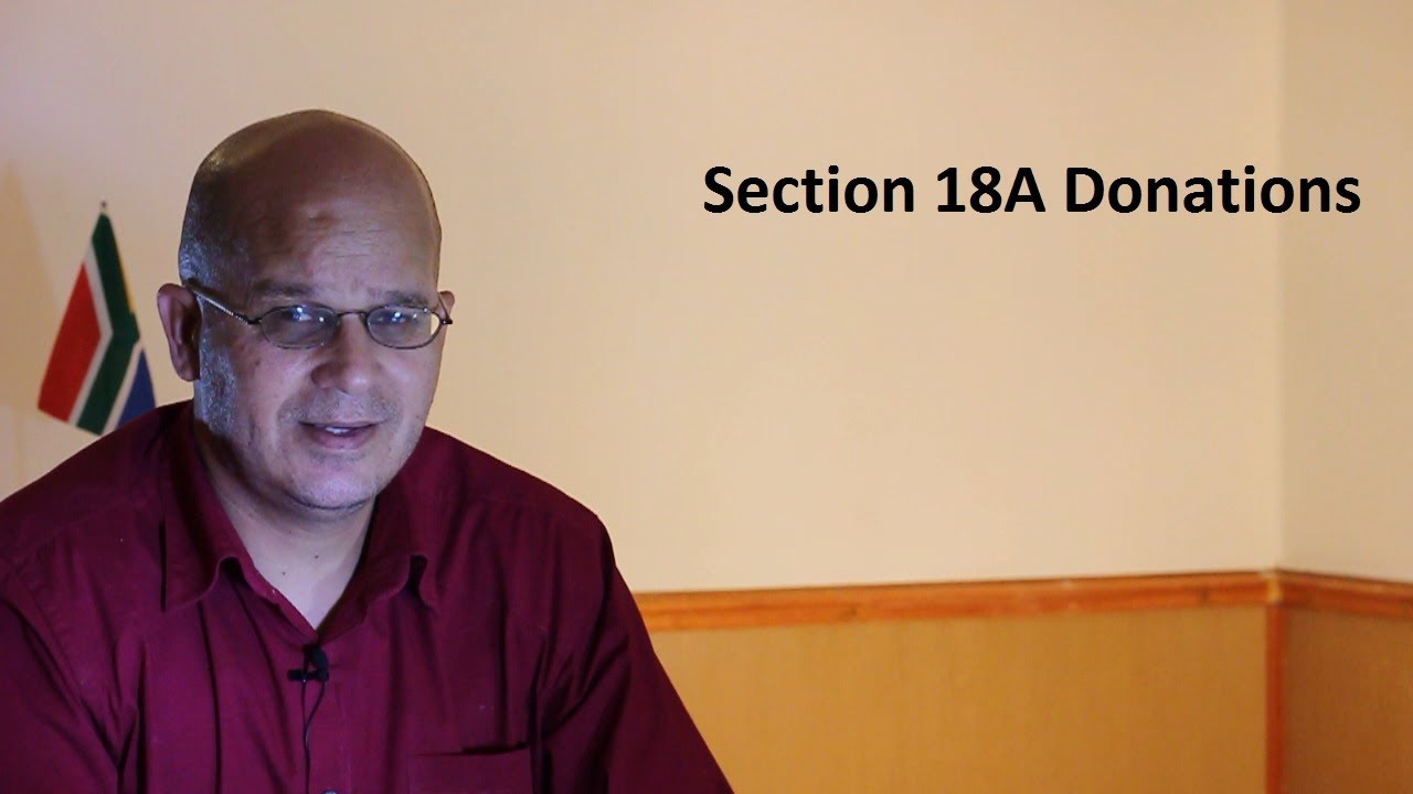 Section 18A Donations