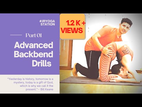 Advanced Backbend Yoga | King Pigeon Pose | Kapotasana |@Shivohamyogaacademy | Master Jon