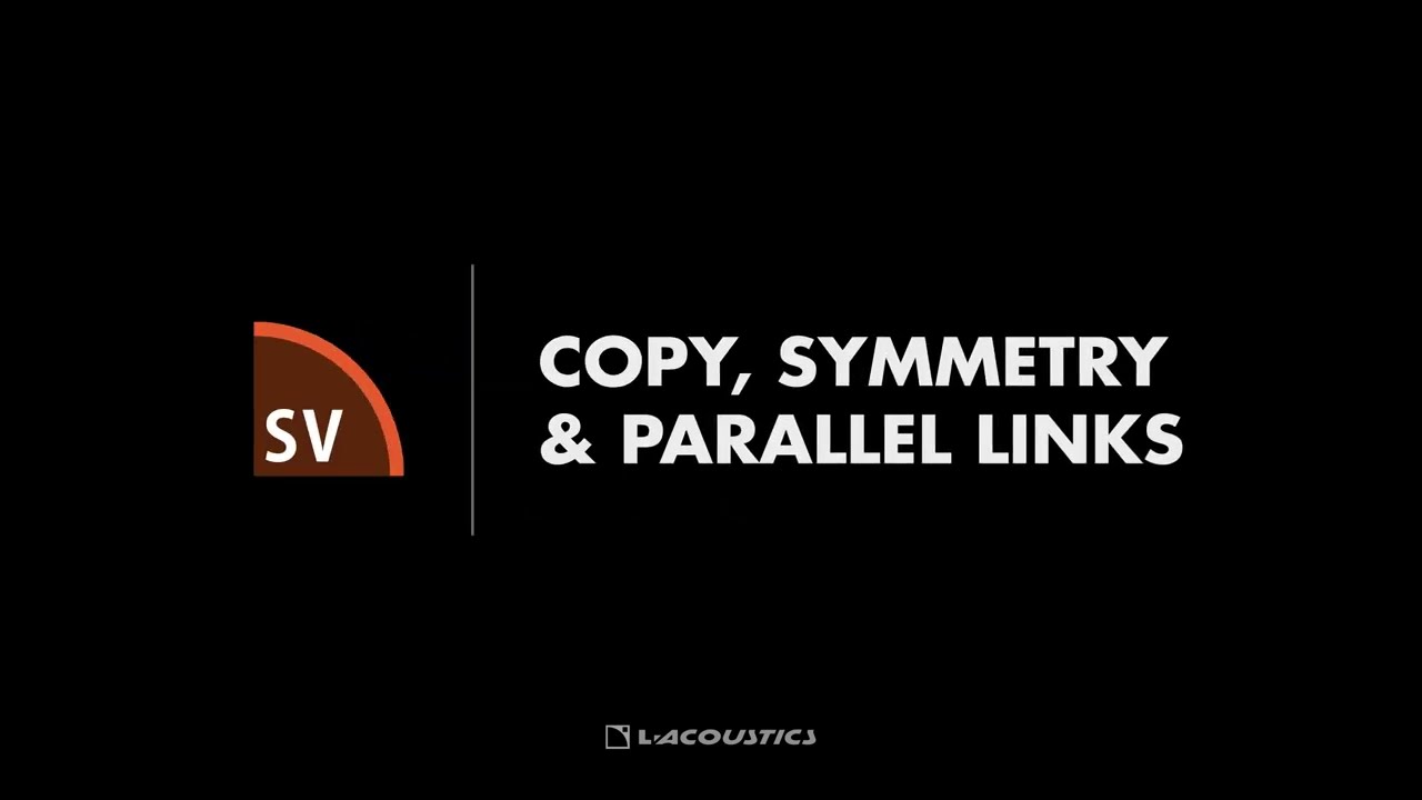 Soundvision Quick Start: Symmetry & Links