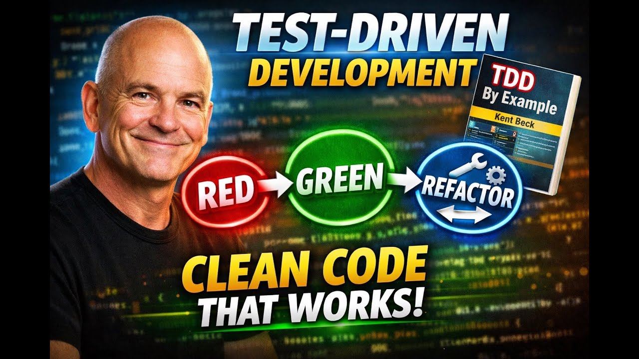Test-Driven Development Explained 🔴🟢🔁 | Kent Beck’s TDD By Example (Clean Code That Works)