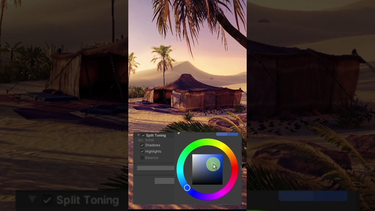 #unity #tips #splittoning #mood #postproduction #postprocessing  #howto #tutorial