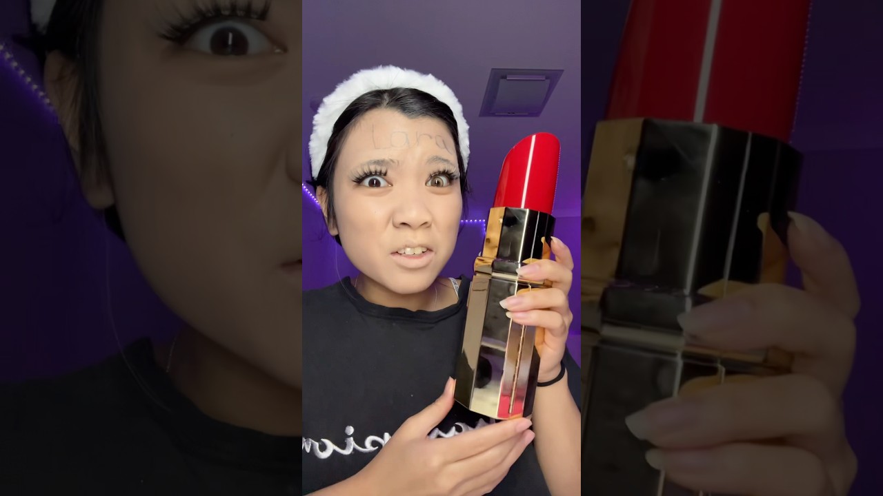 USING JUMBO MAKEUP #fyp #relatable #makeup #challenge