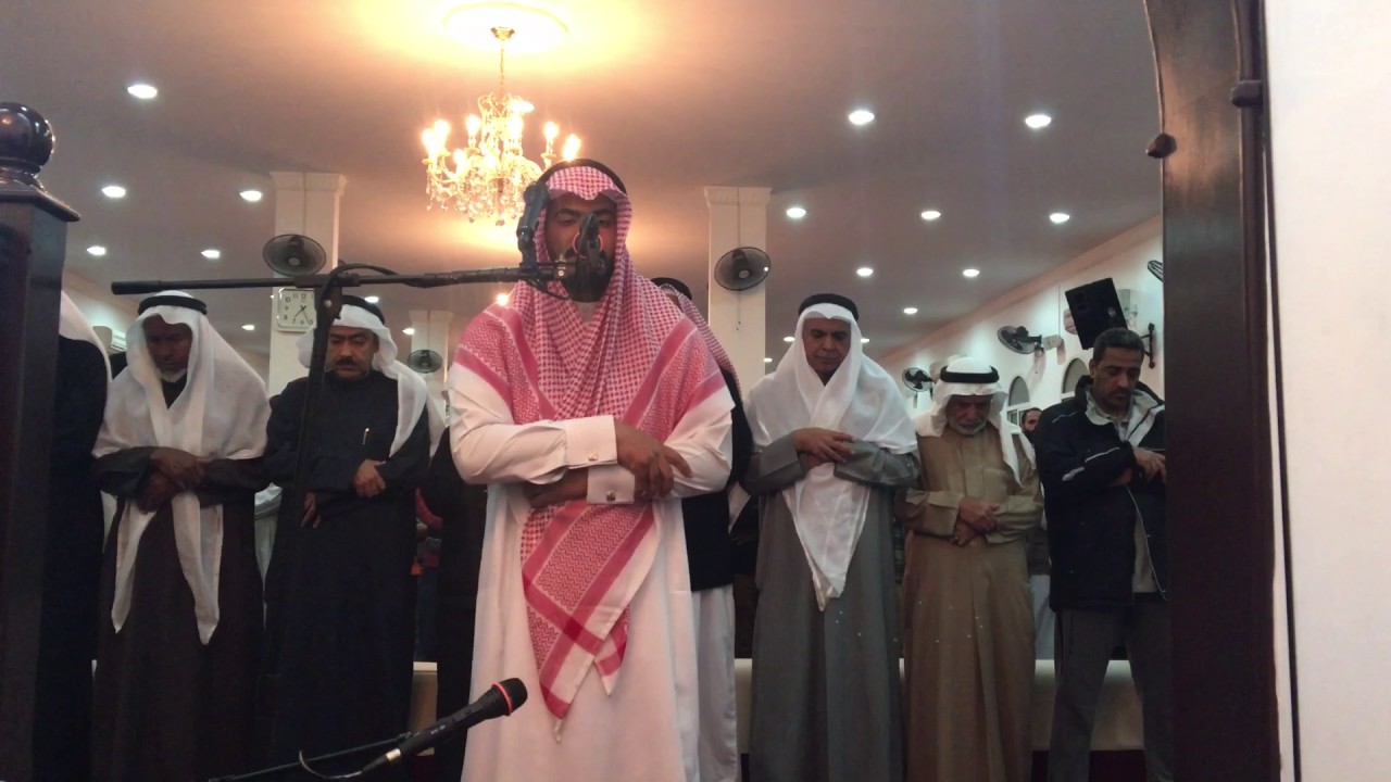صلاة العشاء للقارئ عيسى الدوسري من جامع الزبير بن العوام