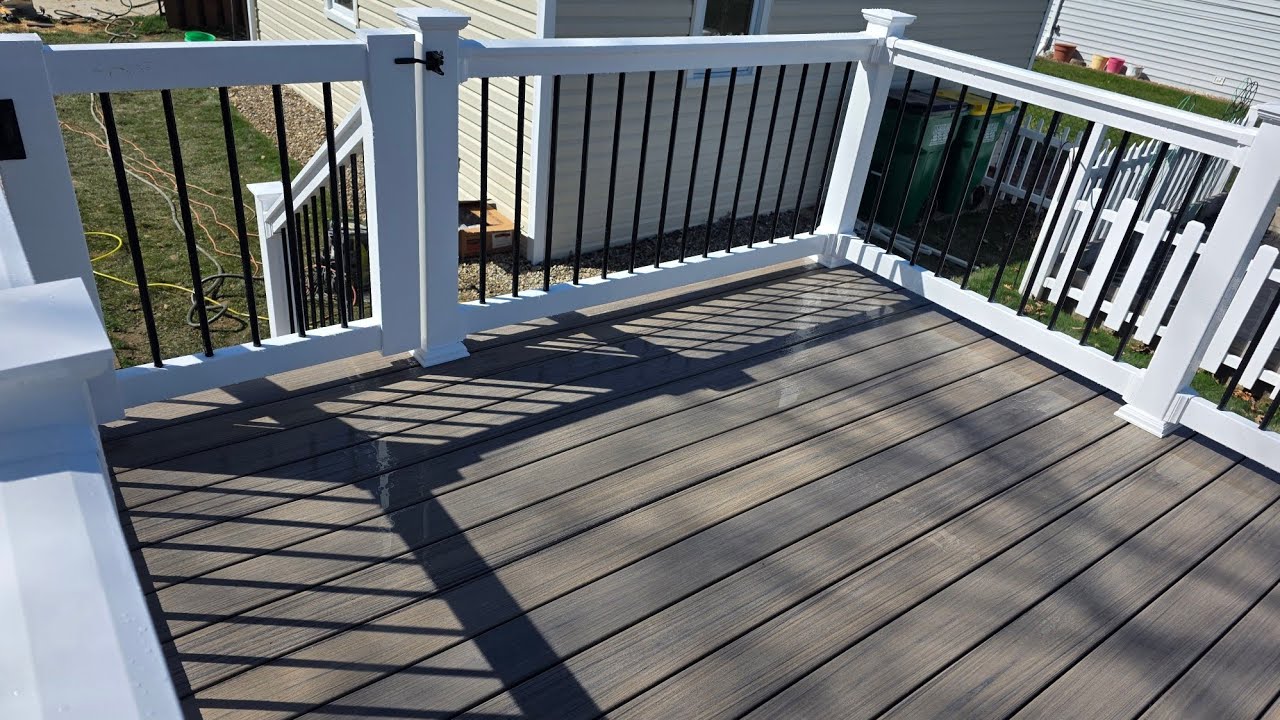 Trex Pool Deck Time-lapse!