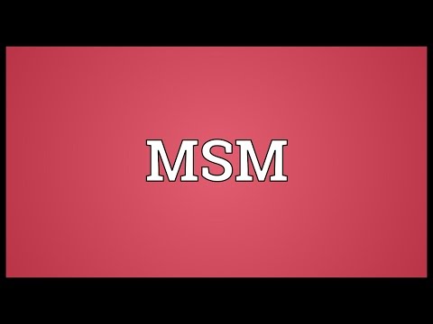 MSM Meaning