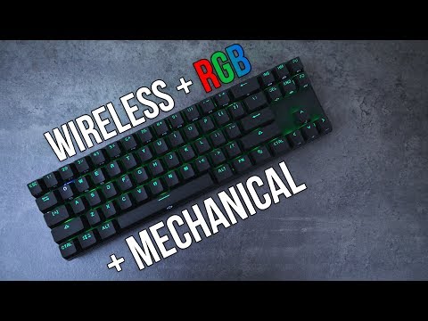 Wireless RGB Mechanical Keyboard!