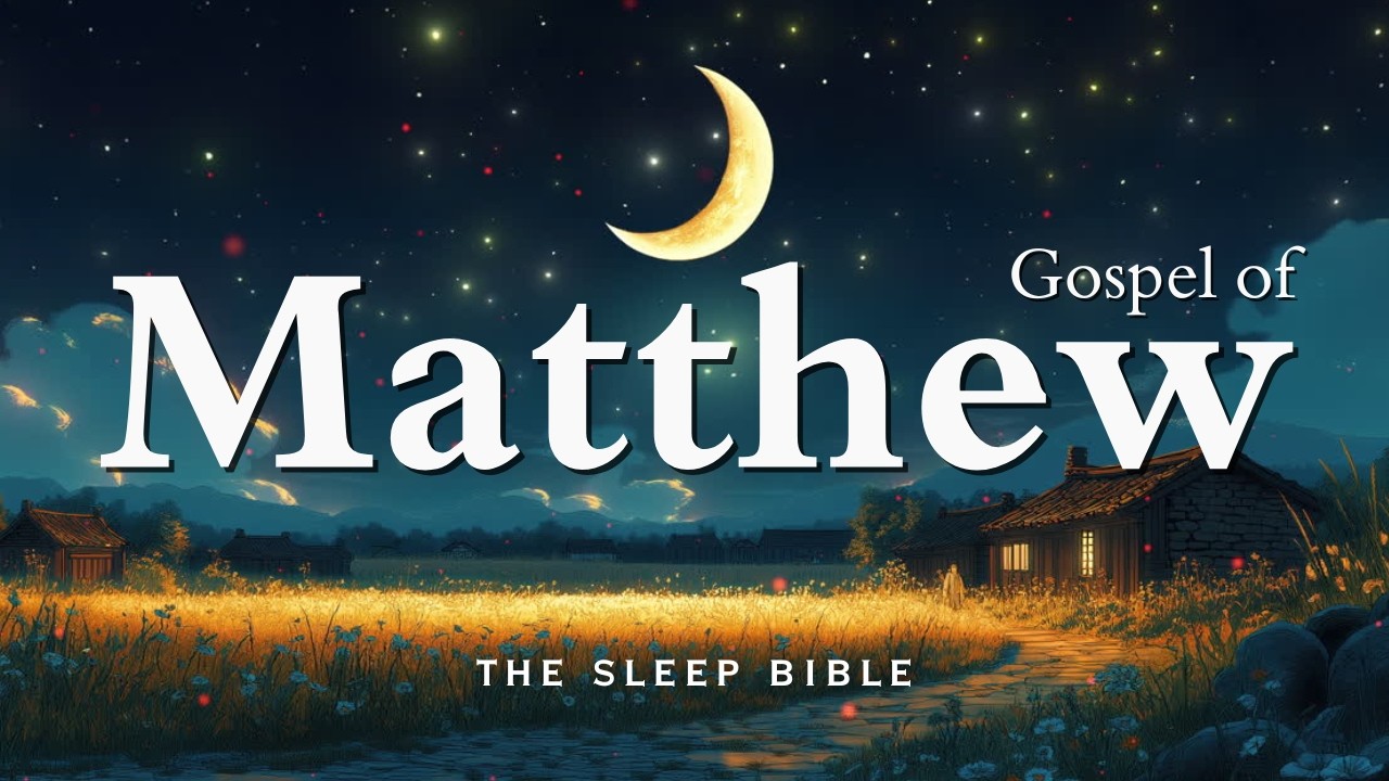 Fall Asleep to the Gospel of Matthew Like Never Before | Holy Bible Audio for Deep Sleep