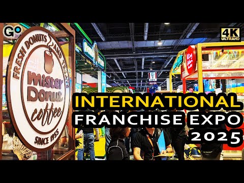 4K || INTERNATIONAL FRANCHISE EXPO 2025 || The BEST local & foreign franchises in the Philippines