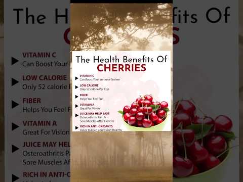 Are Cherries Good For You | Cherry Health Benefits