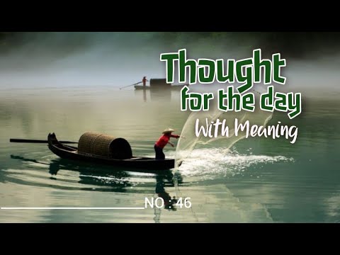 Thought for the Day in English with Meaning | Daily Thought | Thought of the Day | Daily Quotes