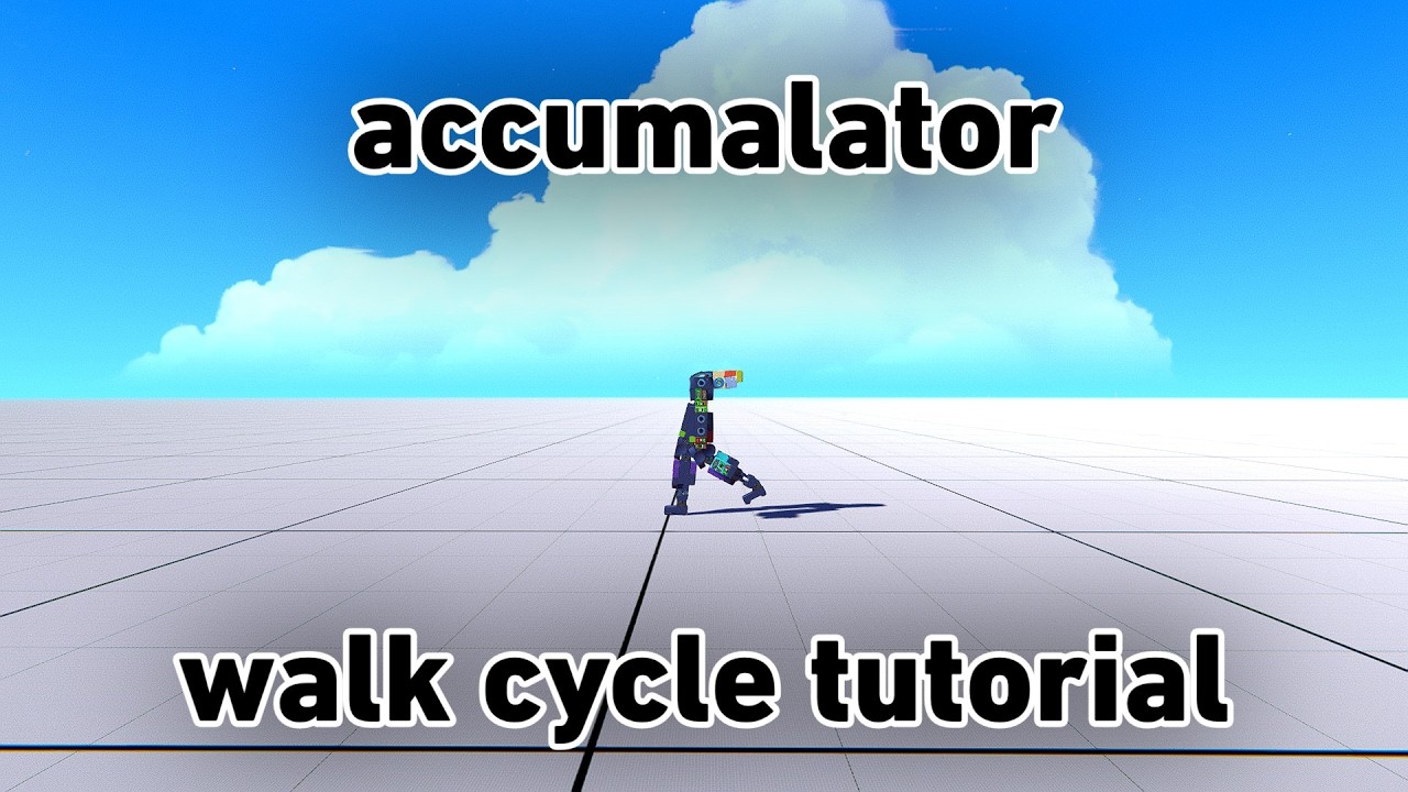 New And Improved Accumalator Walk Cycle Tutorial