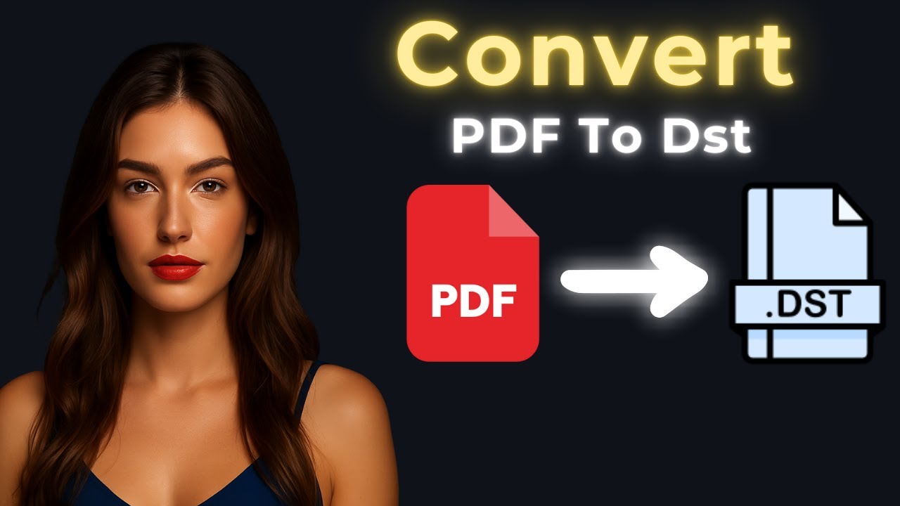 How to Convert PDF to DST File