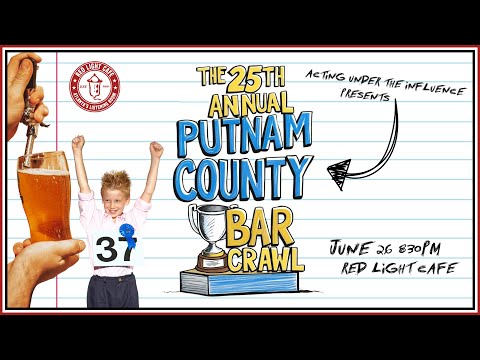AUI Presents: The 25th Annual Putnam County Spelling Bar Crawl LIVE! Jun 26th 2025