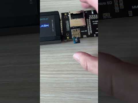 SD card recovery tool (PC3000 Flash card adapter)