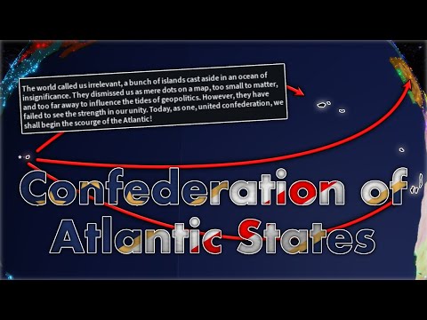 Forming the Confederation of Atlantic States - Rise of Nations (Roblox)