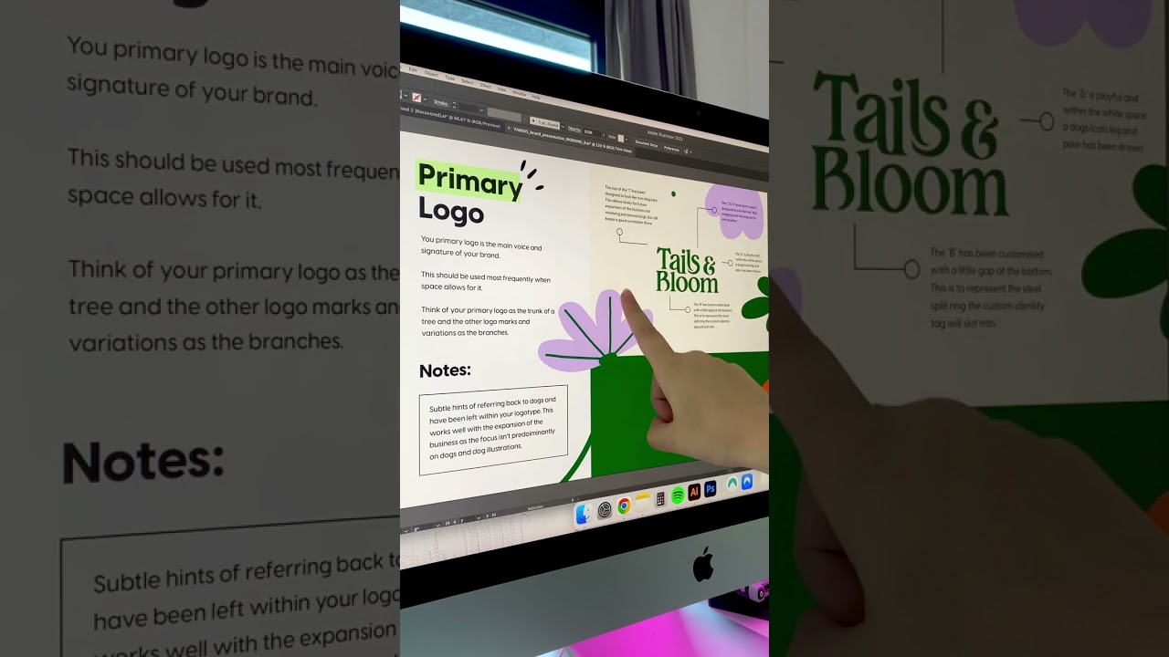 Present your designs to a client using this!