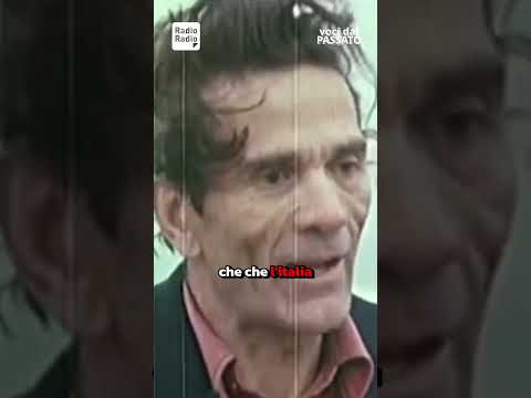 LA PROFEZIA DI PASOLINI â–· "QUESTO POTERE STA DISTRUGGENDO L'ITALIA E NON CE NE STIAMO ACCORGENDO"