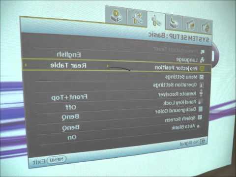 [BenQ FAQ] Projector_ How to adjust the position of your projector