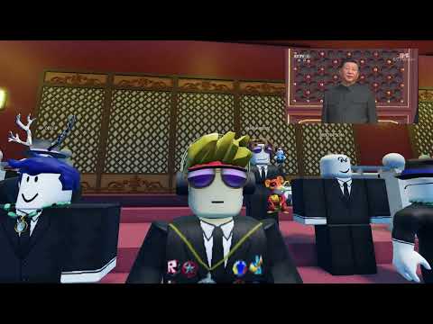 Chinese National Anthem 2019 but in ROBLOX