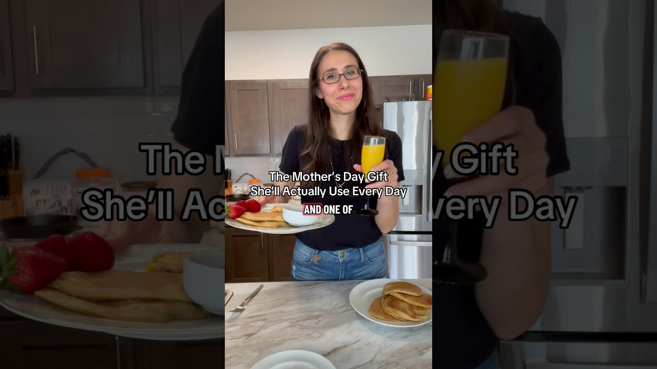 The Mother’s Day Gift She’ll Actually Use Every Day 💕 #mothersday #breakfast