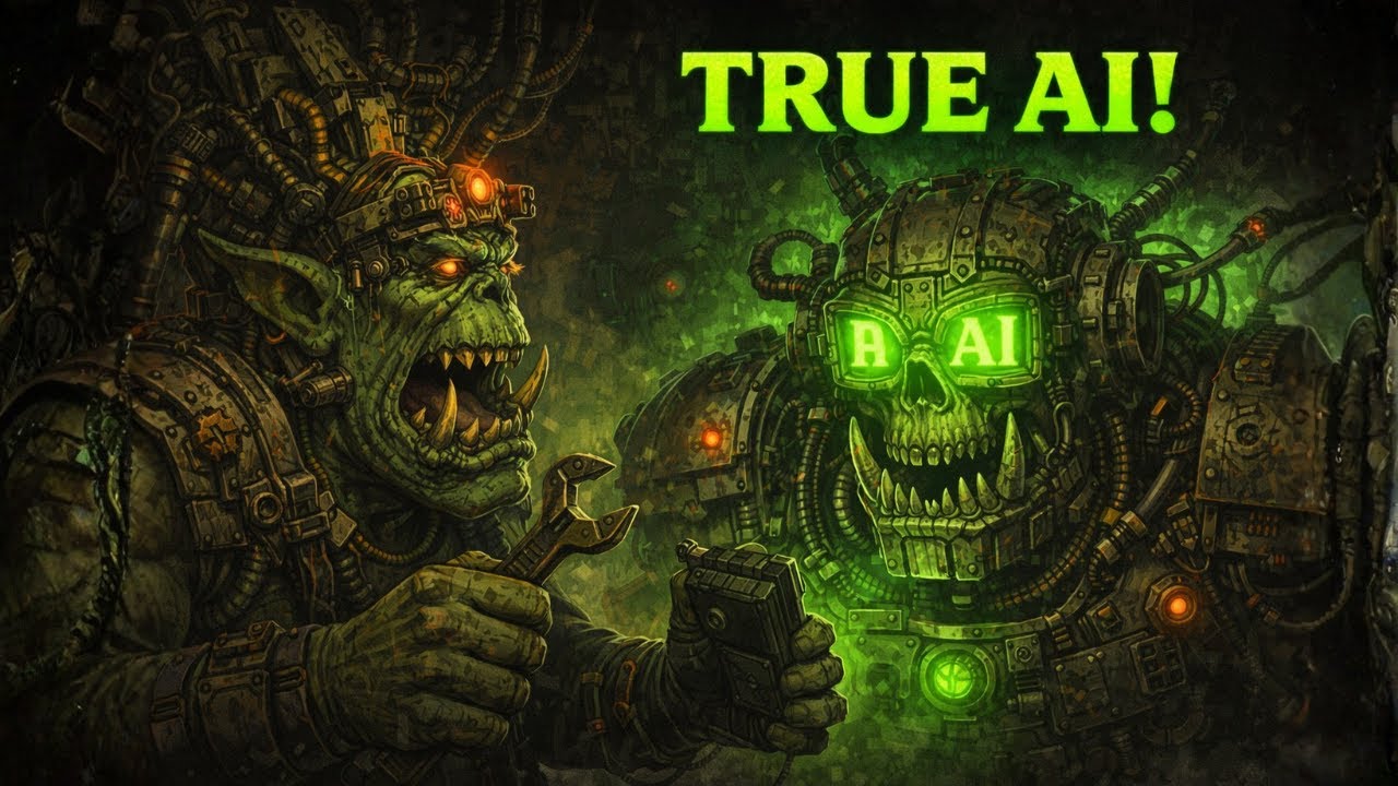 What Happens When an Ork Mekboy Accidentally Creates True AI