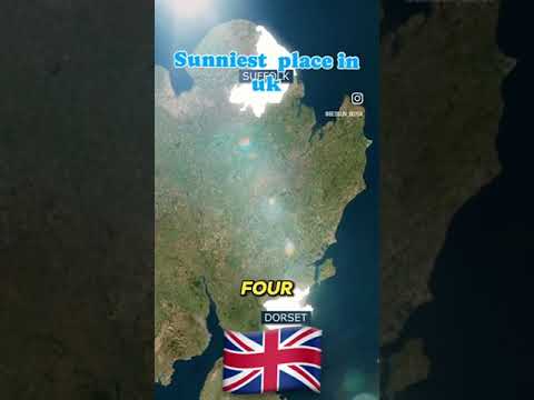 Sunniest place in UK #england