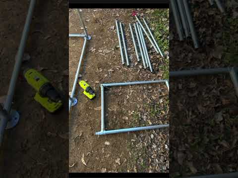 Large outdoor Amazon dog kennel very strong and easy to build