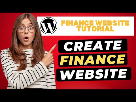 How To Create a Finance Website in WordPress 🔥 | Finance Website (Tutorial!)