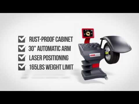 CEMB USA ErGoFast Line - Exclusive Wheel Balancers