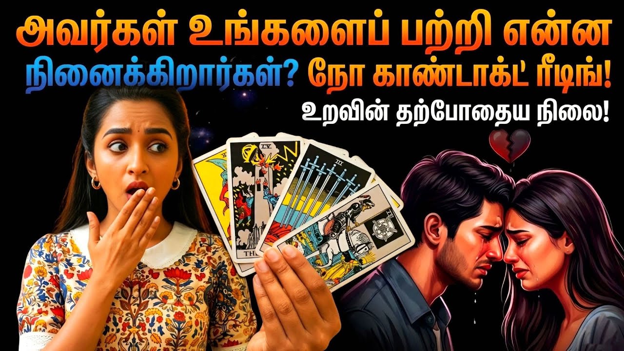 🛑 NO CONTACT-ல் இருக்கும் உறவின் தற்போதைய நிலை! | Tarot Card Reading Tamil