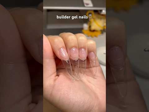 builder gel nails using dual forms π§