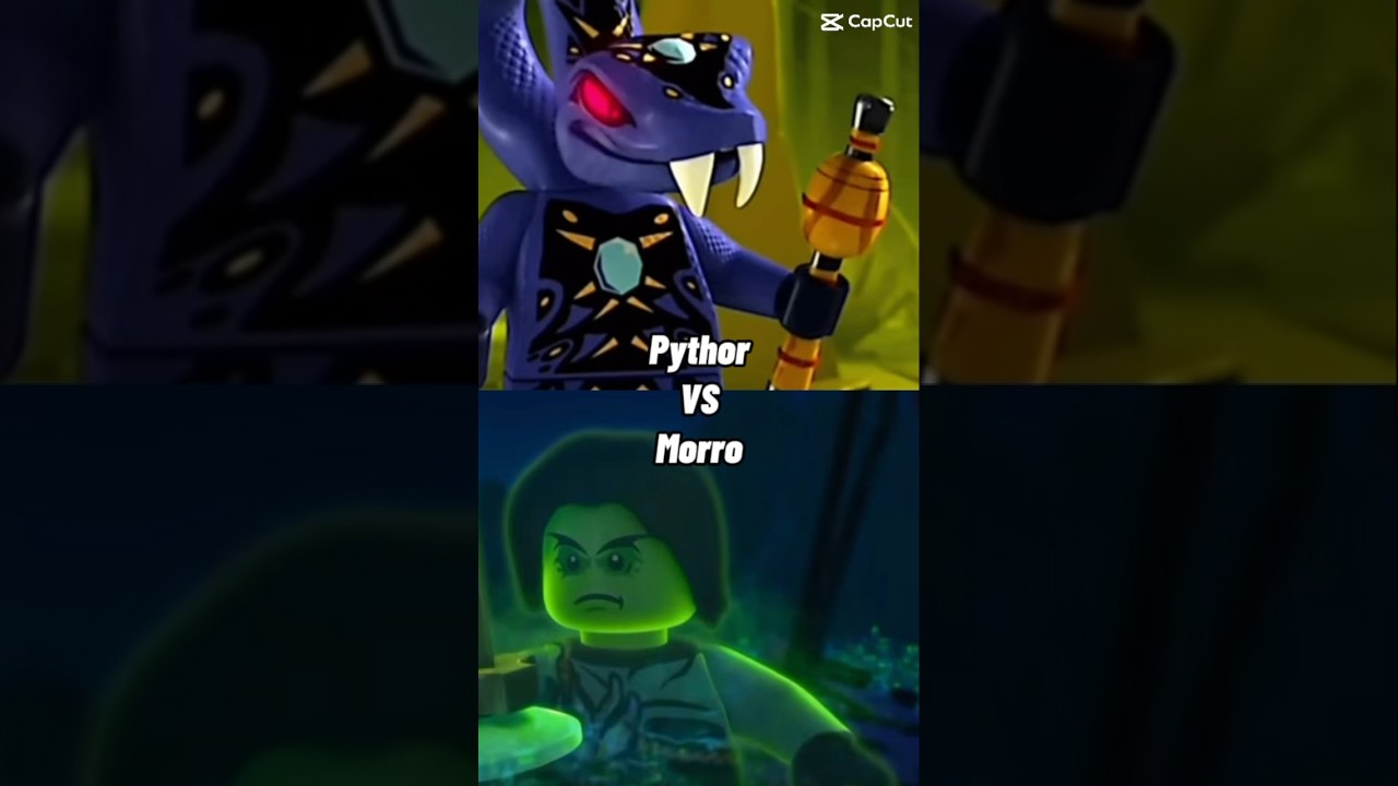 Pythor vs Morro #shorts #ninjago #edit #vs