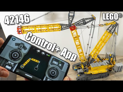 LEGO 42146 Application | LEGO Technic Liebherr LR 13000 Crane | LEGO Technic Control+ App Review