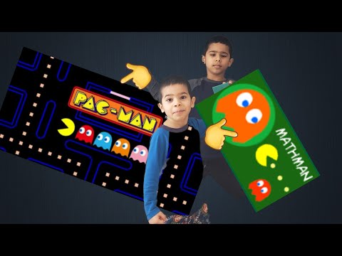 Waka Waka Pacman Or Mathman ? Math Grade 2&3 Part1