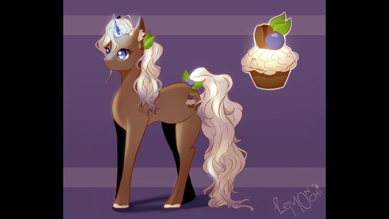 [OC] Redrawing my Pony OC - trying new style