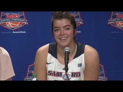 Samford WBB Postgame Press Conference--3-5-20