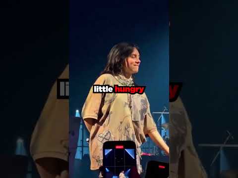 Billie Eilish Ate Takis On Stage!