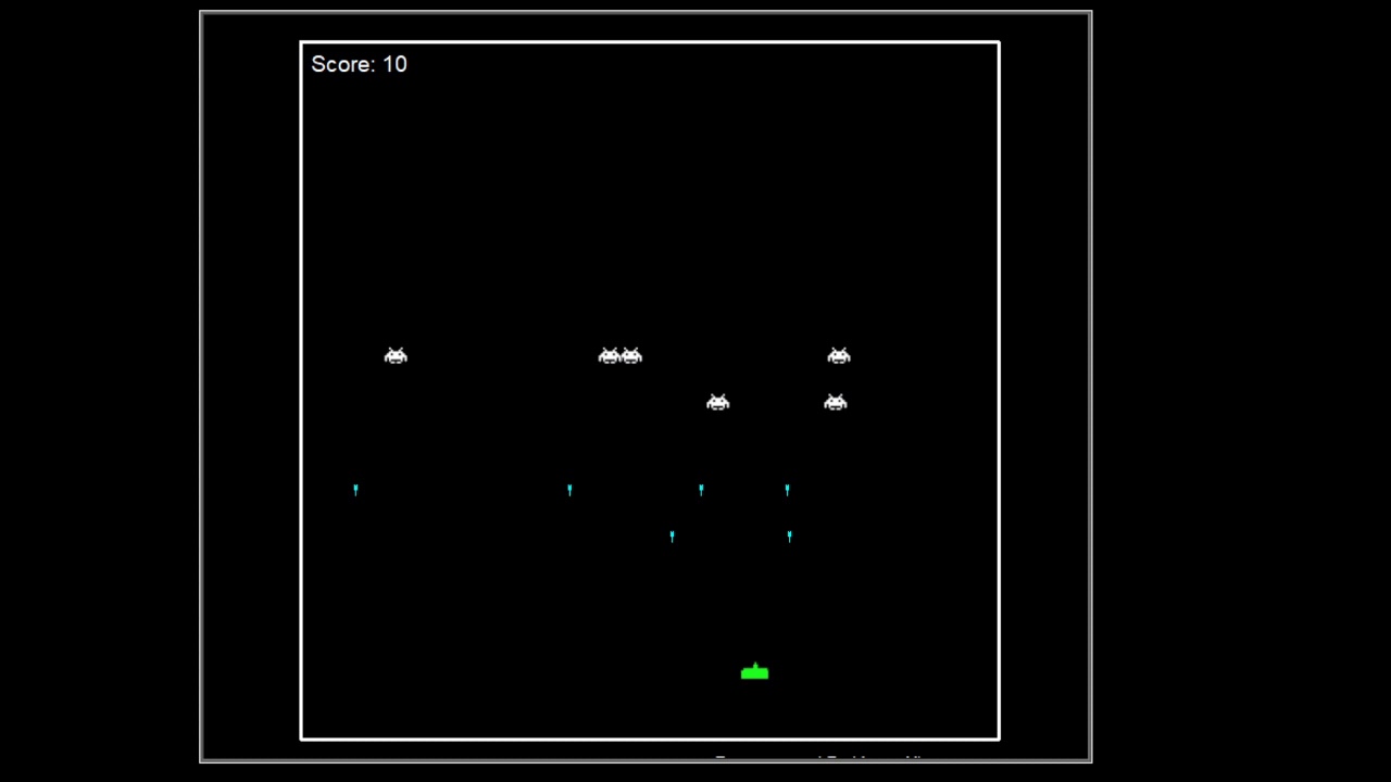 Space Invaders Demo in Python