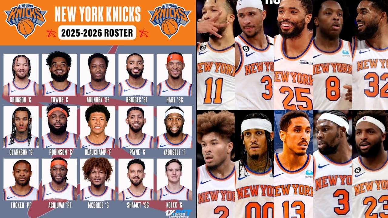 2025-26 New York Knicks Roster
