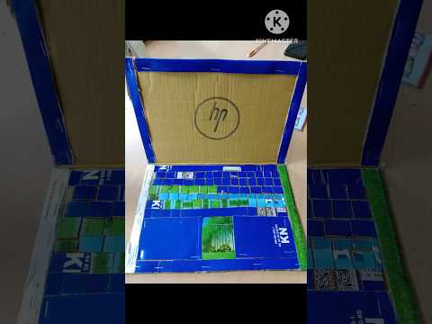 hp logo drawing. Paper laptop. Hp laptop.#shortsfeed