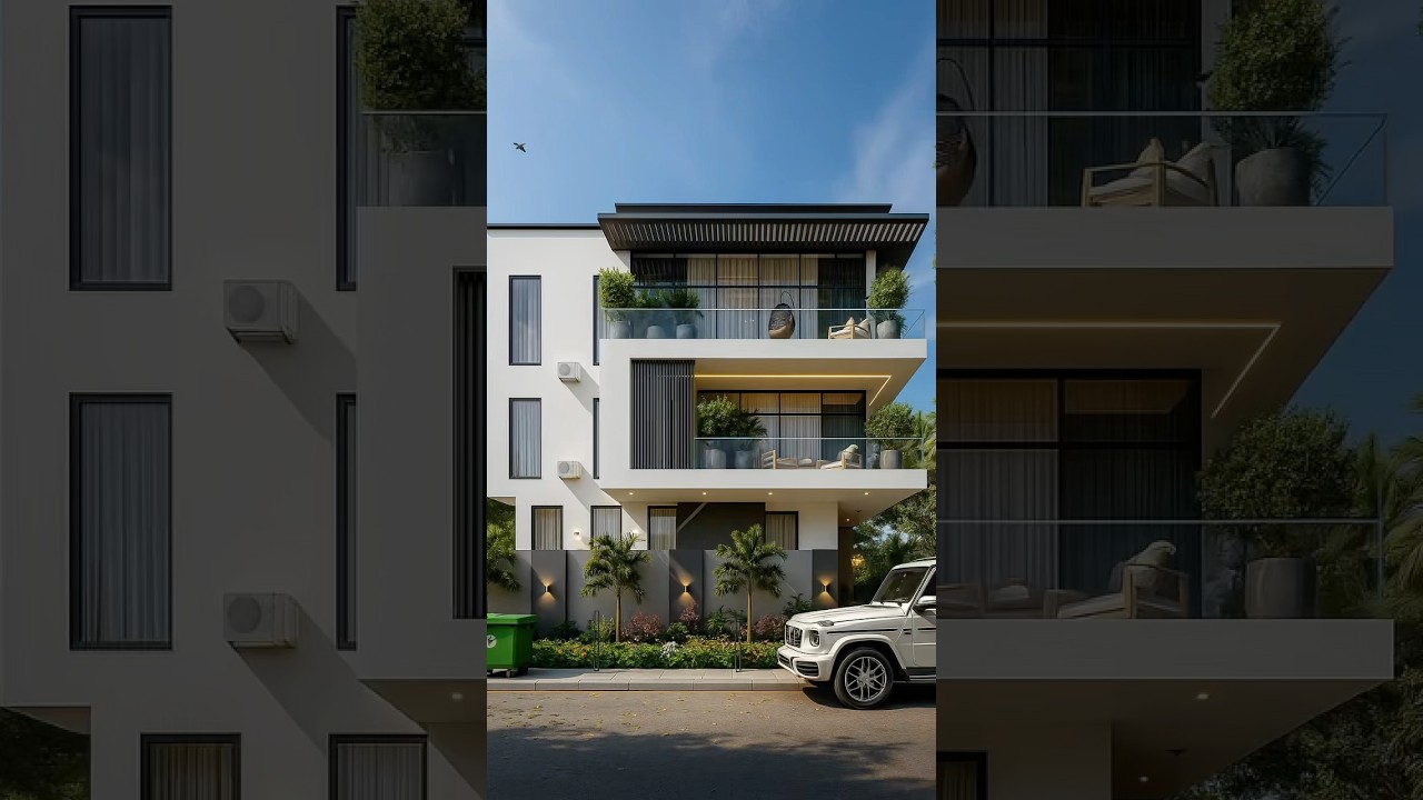 Modern Minimalist 4-Bedroom Duplex | Affordable Luxury Home Design in Nigeria 2025 🌍🏡