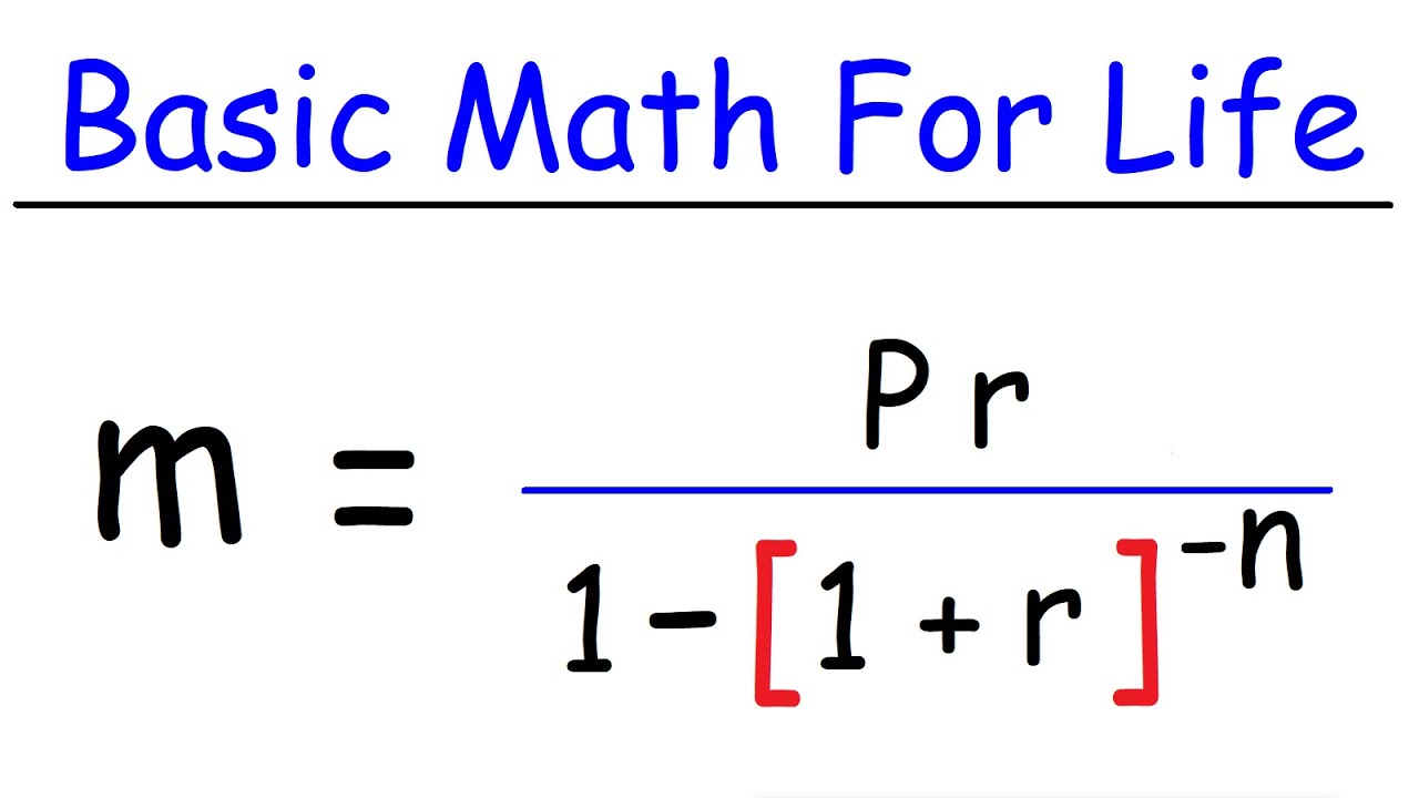Basic Math For Everyday Life