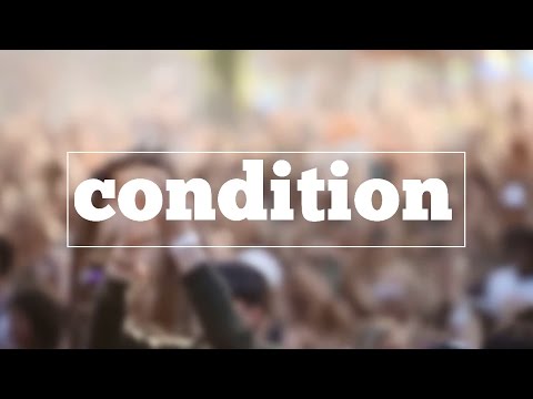 How to spell condition