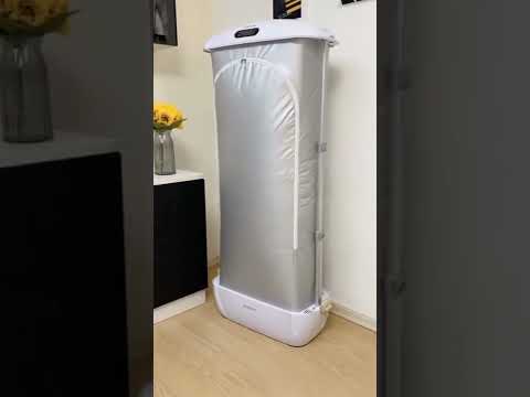 Foldable Dryer & Ironing Machine! Product Link in Description & Comments