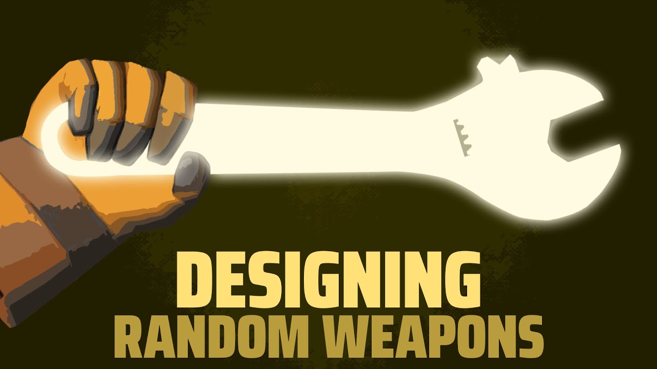 Designing Engineer Weapons From Randomly Generated Stats