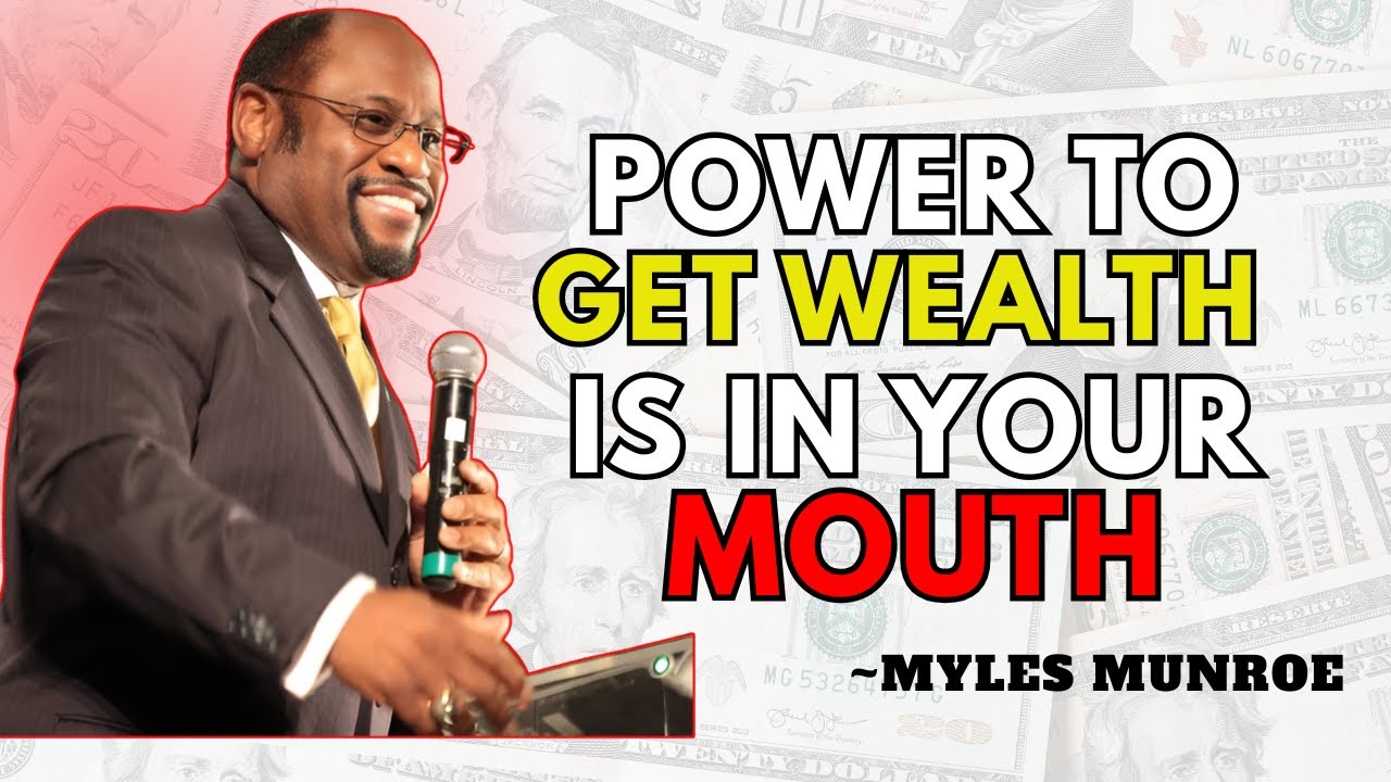 💰 This Bible Verse Unlocks Wealth | Speak Deuteronomy 8:18 NOW!| MYLES MUNROE | BEST MOTIVATION VID